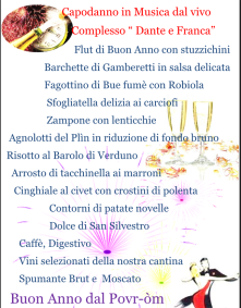 Capodanno L'Ostu Del Povr-Om, Inverso di Pinasca - Torino