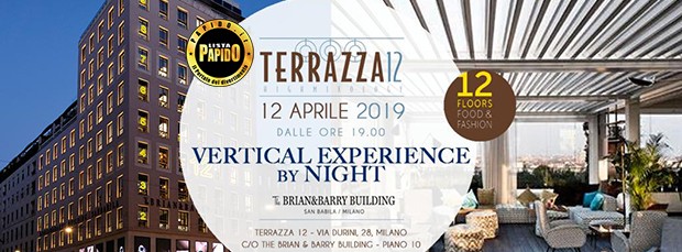 Design Week @ Terrazza 12 Milano Venerdi 12 Aprile 2019