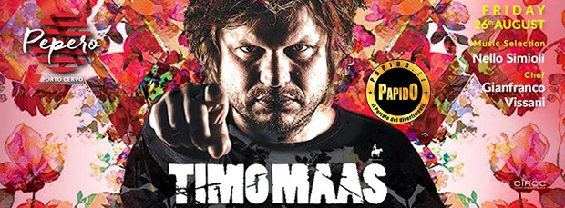 Timo Maas @ Pepero di Porto Cervo Venerdi 26 Agosto 2016