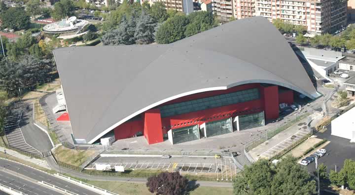 Capodanno Palavela Torino, location. 2020